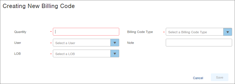 Create a Billing Code (Using the Infoplus Desktop App) Create a Billing Code (Using the Infoplus Desktop App)